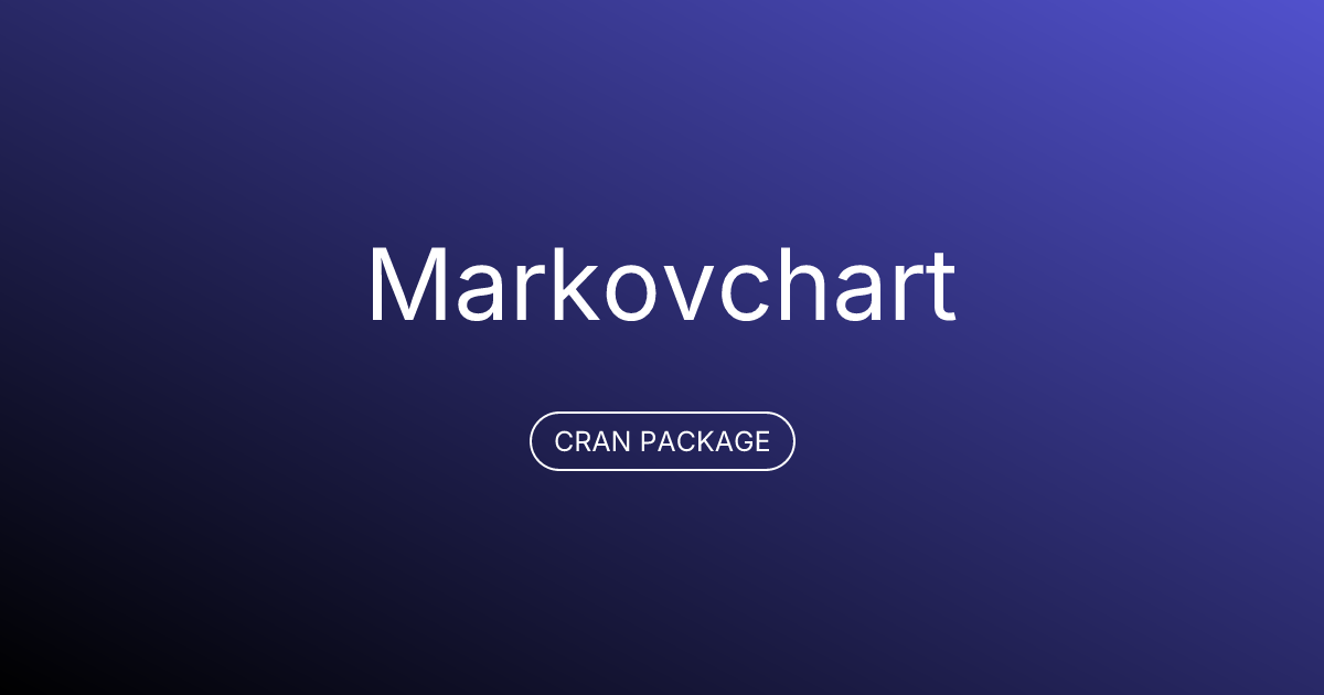 Markovchart: Markov Chain-Based Cost-Optimal Control Charts | CRAN/E