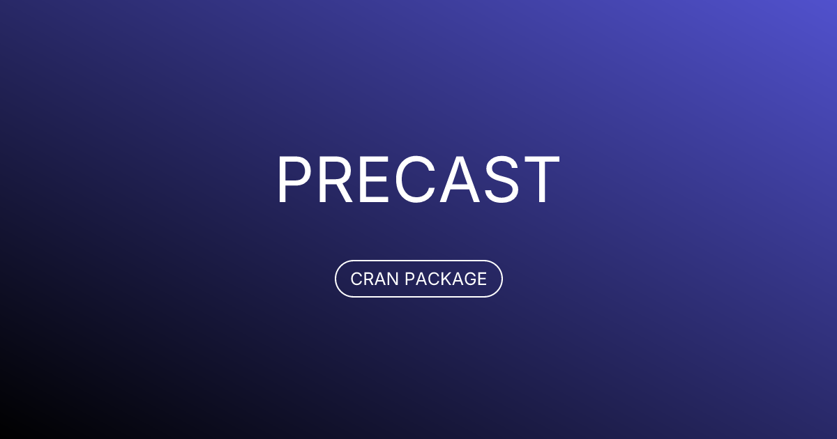 PRECAST: Embedding and Clustering with Alignment for Spatial Datasets | CRAN/E