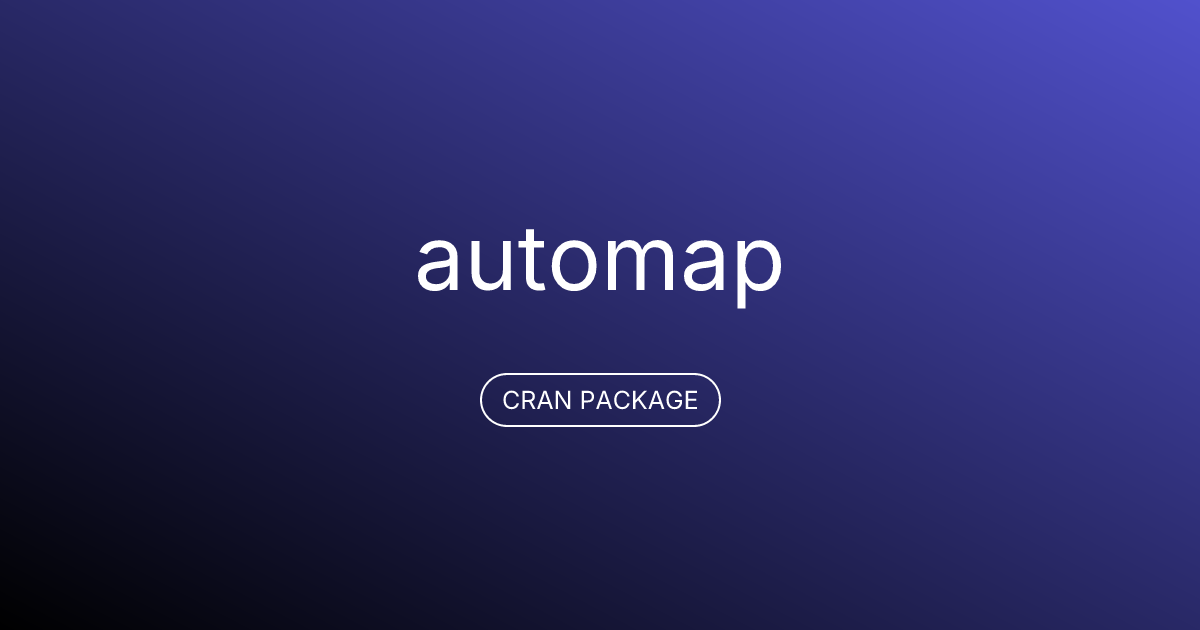 automap: Automatic Interpolation Package | CRAN/E