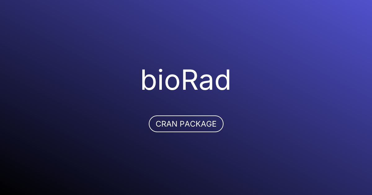bioRad: Biological Analysis and Visualization of Weather Radar Data | CRAN/E