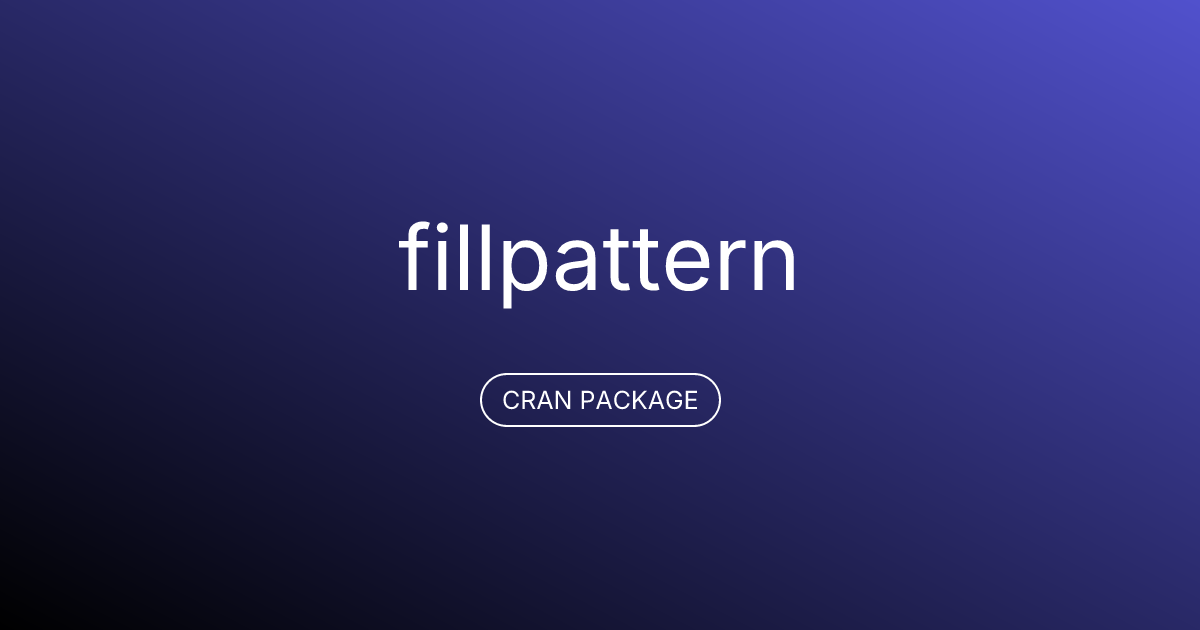 fillpattern: Patterned Fills for 'ggplot2' and 'grid' Graphics | CRAN/E