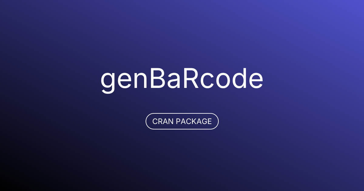 genBaRcode: Analysis and Visualization Tools for Genetic Barcode Data ...