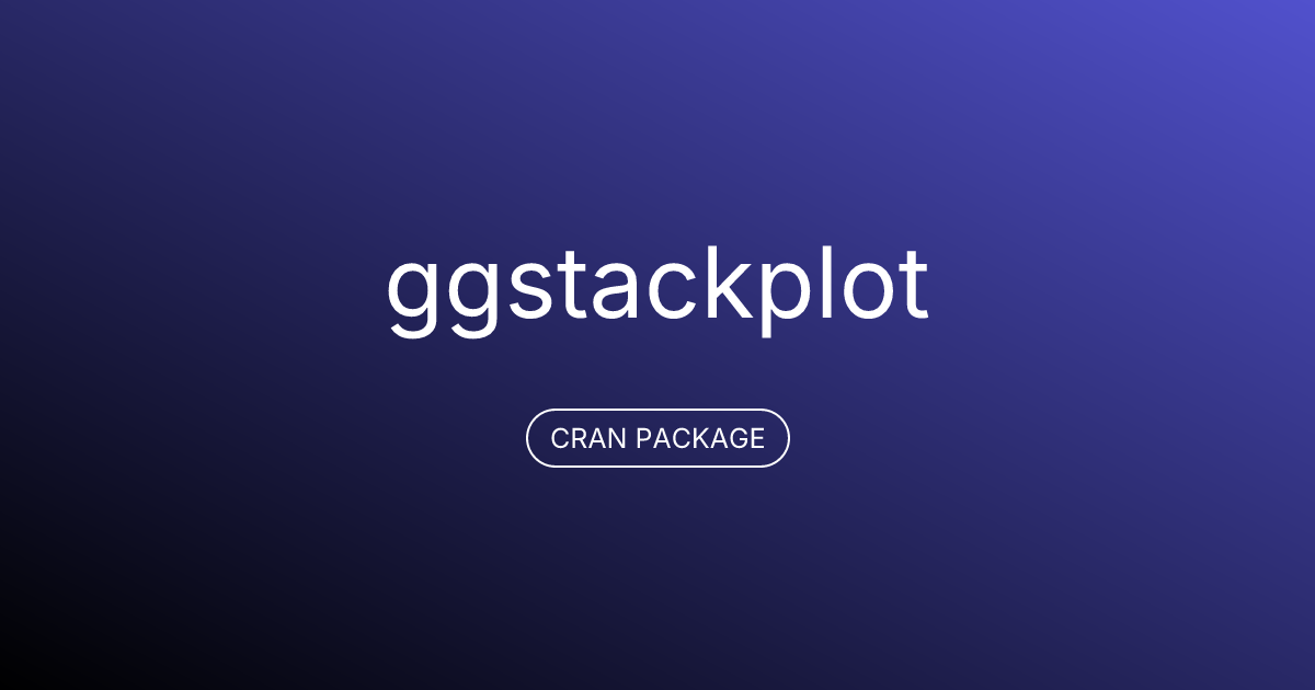 ggstackplot: Create Overlapping Stacked Plots | CRAN/E